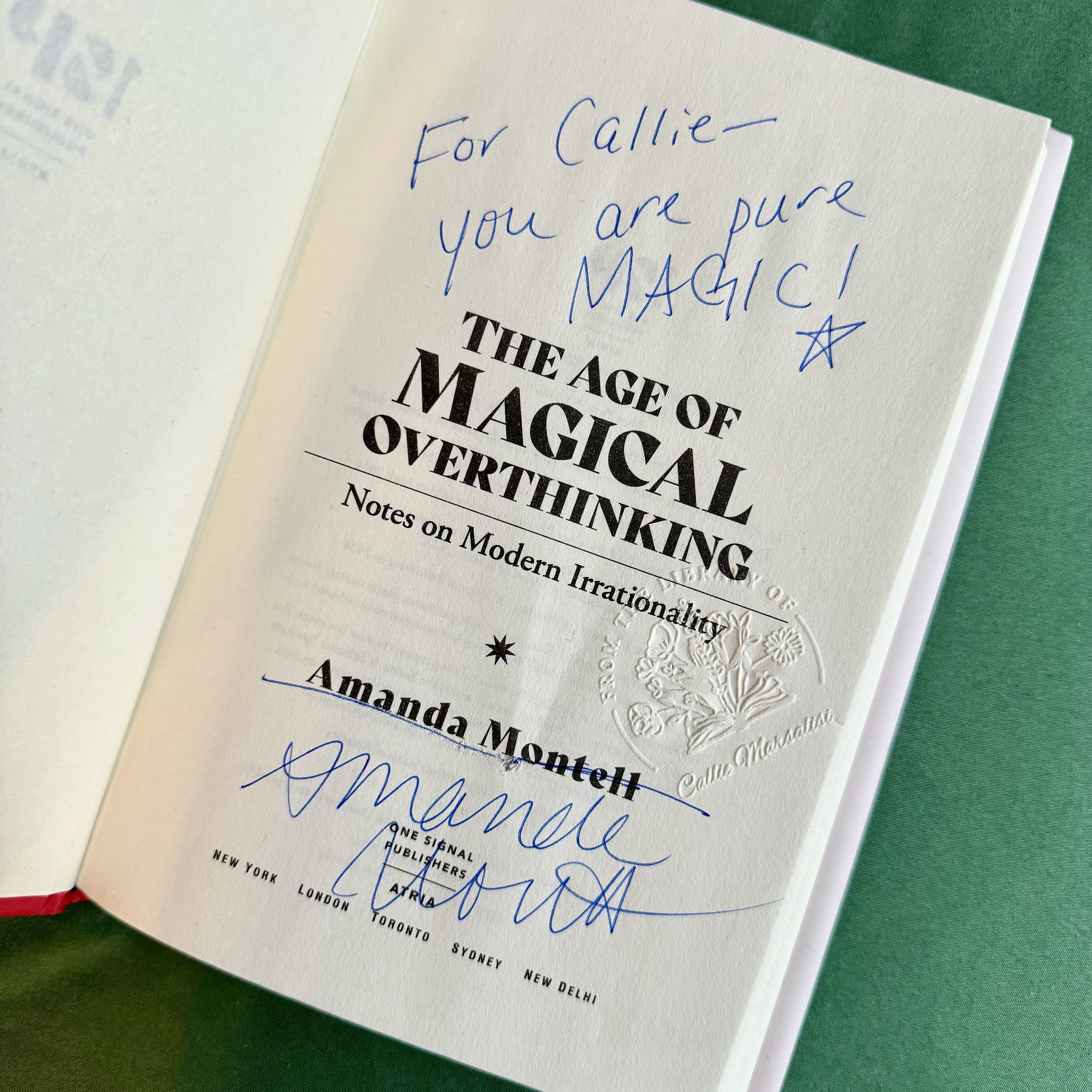 Book Review: The Age of Magical Overthinking by Amanda Montell – Words ...
